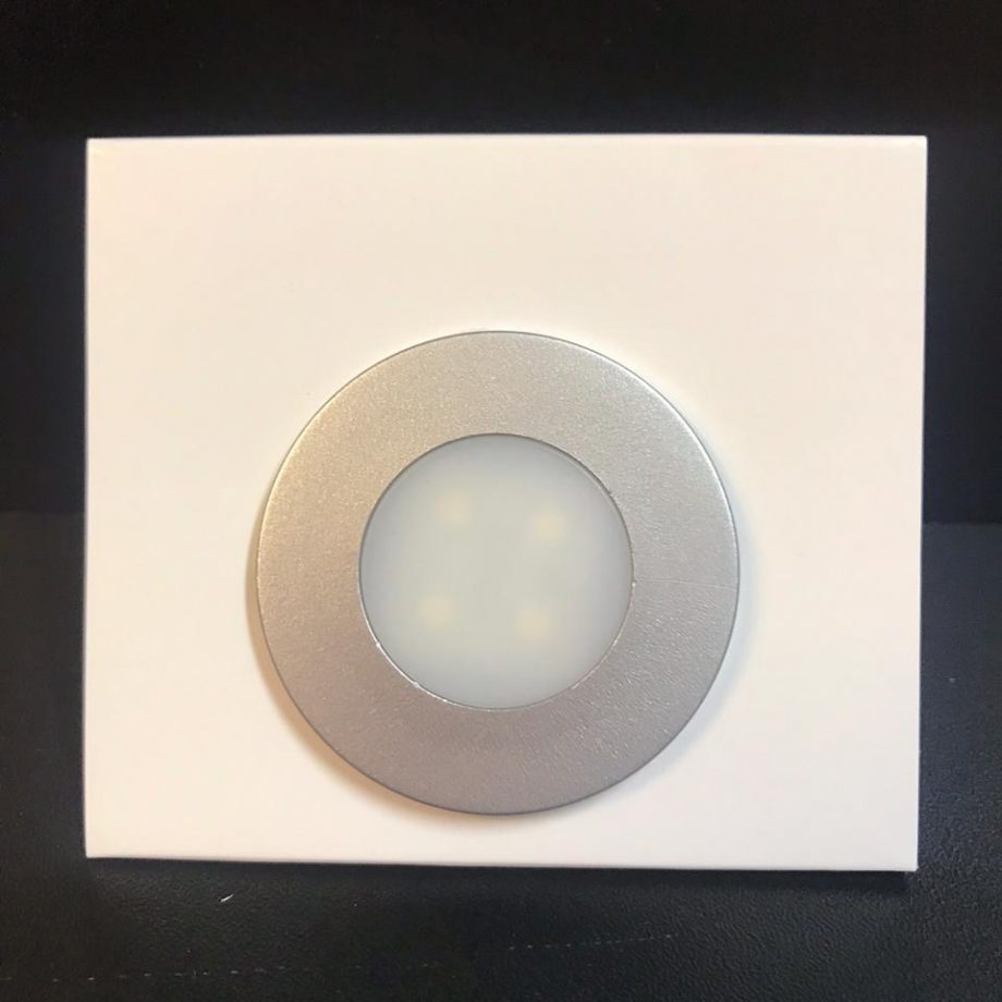 Lampada Led Redonda Acetinada - Pros Acessórios para Móveis - Loja de ...
